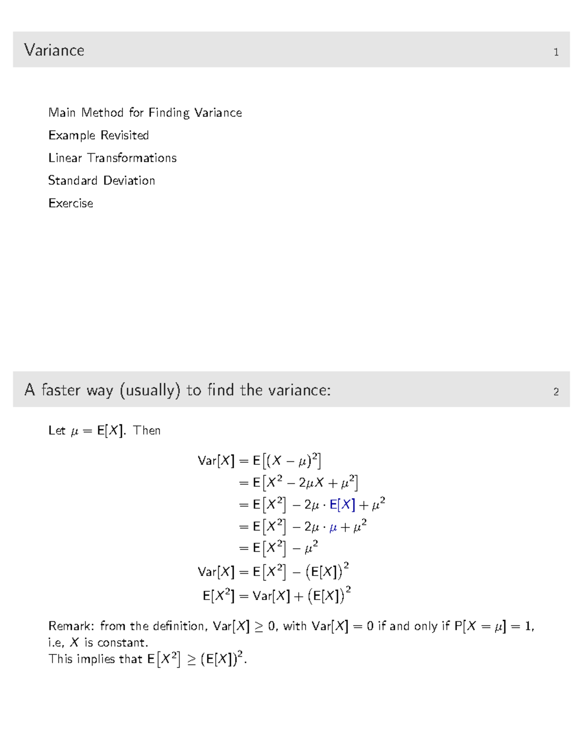 A37 Variance Tools Handouts: Methods & Exercises for Variance ...
