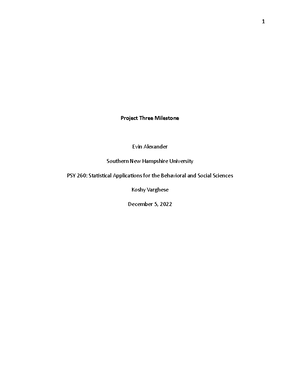 Module Two Activity - AutoSave PSY260_Module_Two_Activity_Data_Set(1) Home Insert Draw Page ...