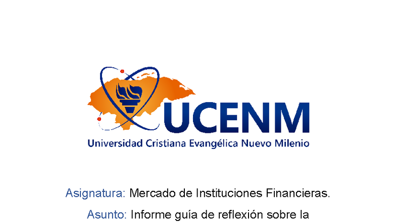 Informe de Reflexión sobre el Entorno Financiero - MERC 101 - Studocu