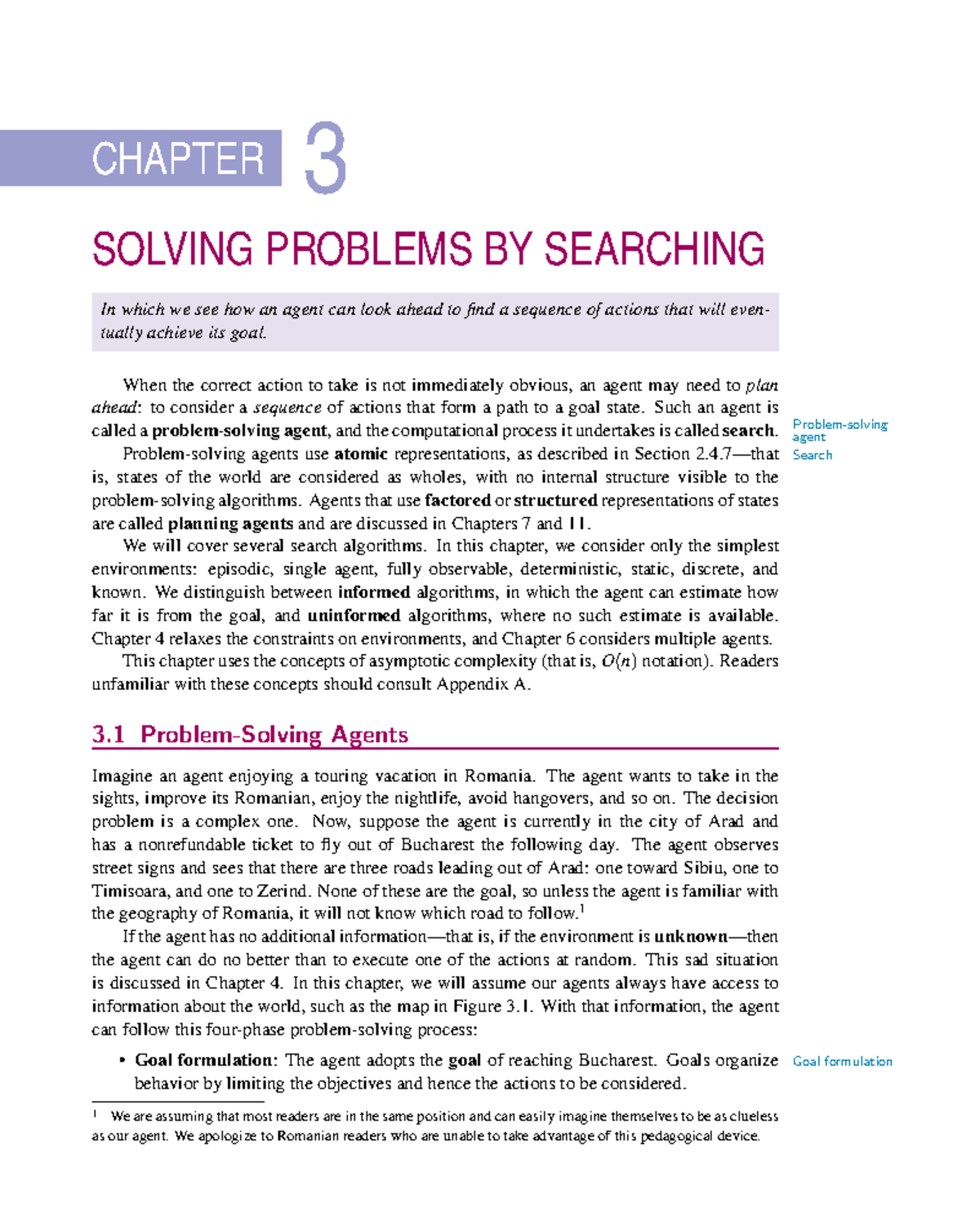 Search Algorithms and Strategies for AI Problem Solving in CS101 - CHAPTER 3 SOLVING PROBLEMS BY ...