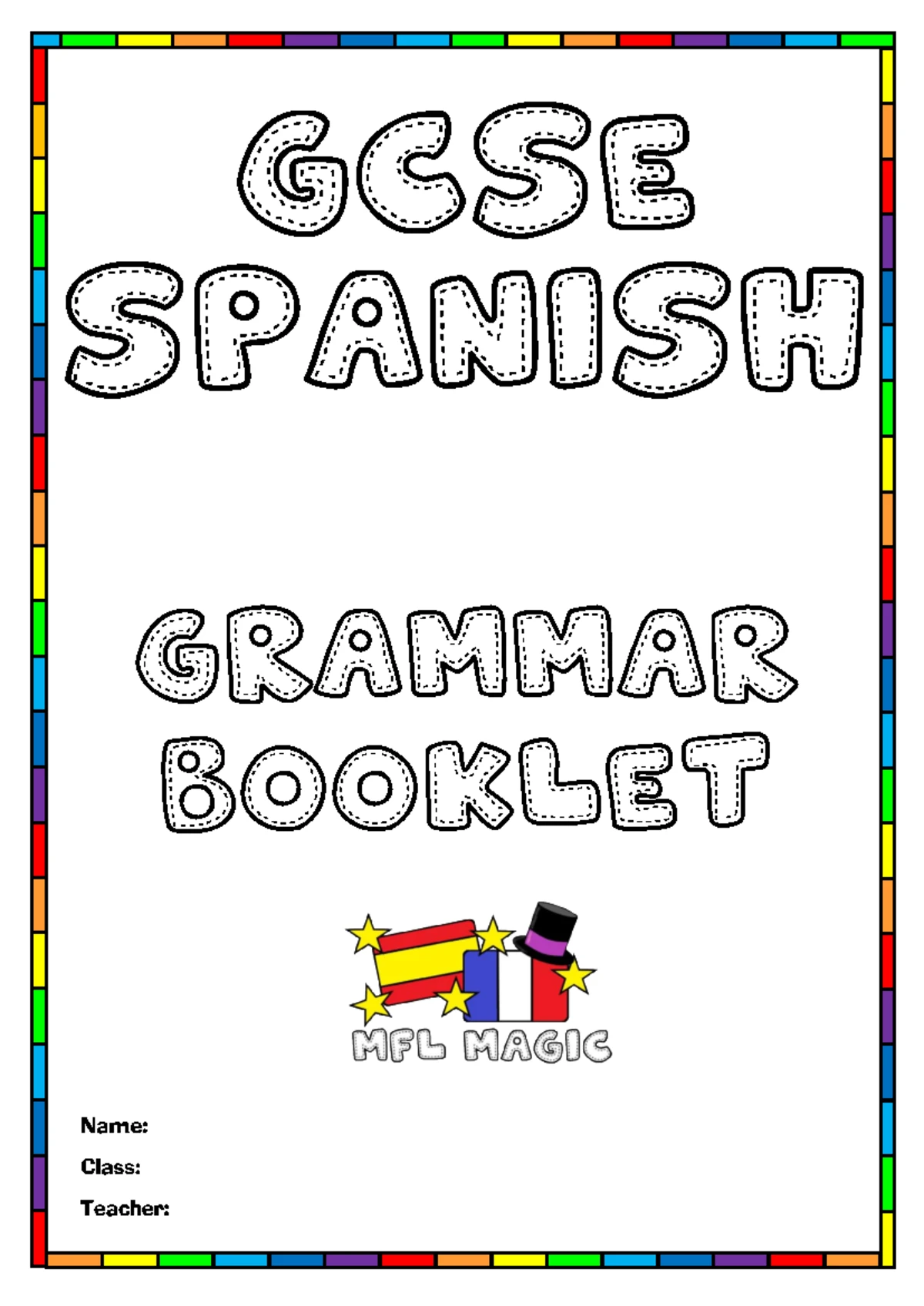 Complex Structures for Spanish GCSE: Comprehensive Sentence Guide - Studocu