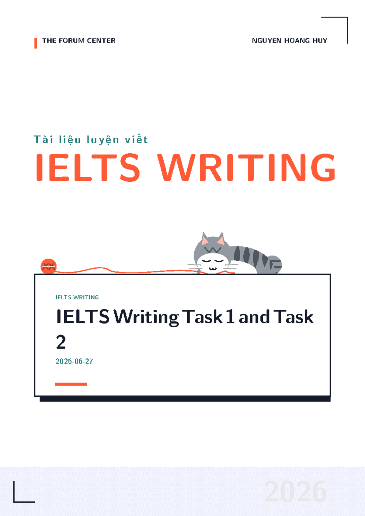 T1T2-2706 - IELTS Writing Task 1 & 2 Preparation Guide - Studocu