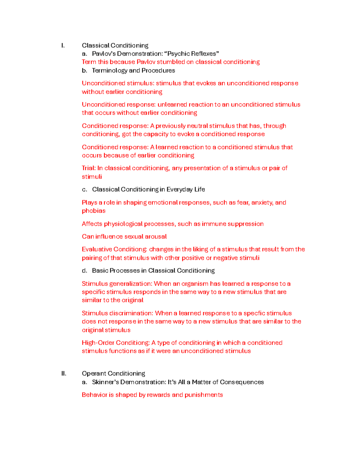 Behavioral Conditioning: Overview of Classical & Operant Learning ...