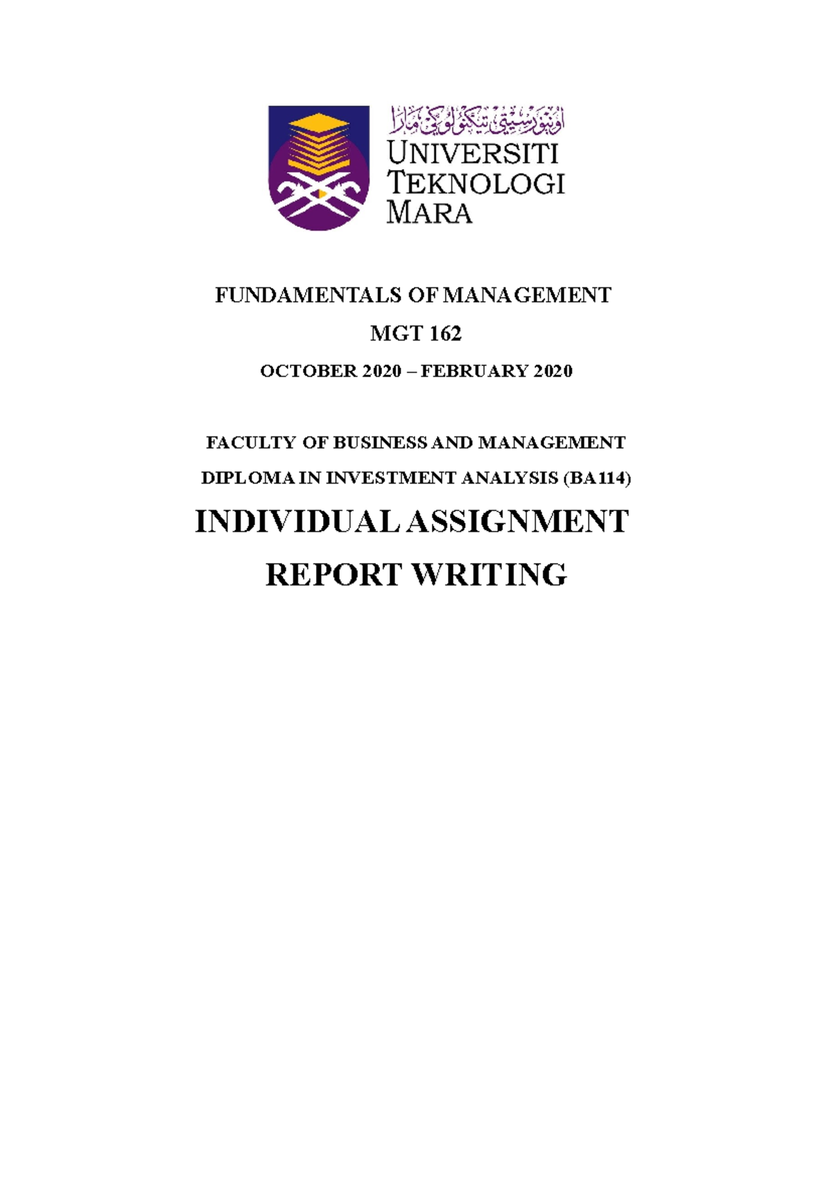 MGT 162 Individual Report on Samsung's Management Strategies - Studocu