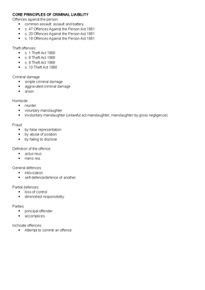 S76 & S78 PACE 1984: Criminal Litigation Key Principles & Cases - Studocu