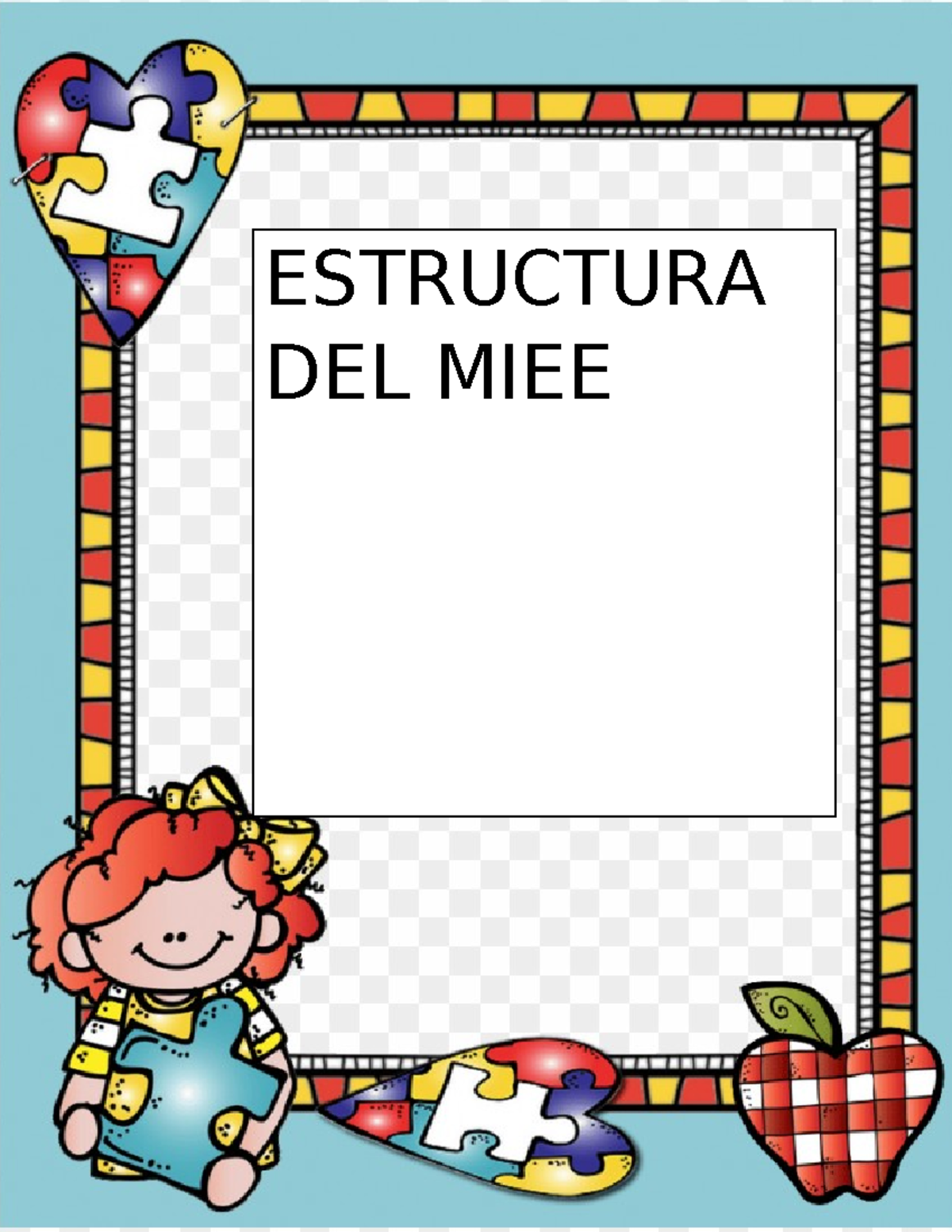 Estructura MIEE hasta Básica Elemental - ESTRUCTURA DEL MIEE BÁSICA ...