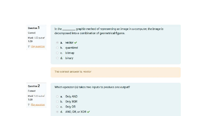 COS1521 Assignment 1: Computer Graphics and Number Systems Questions ...