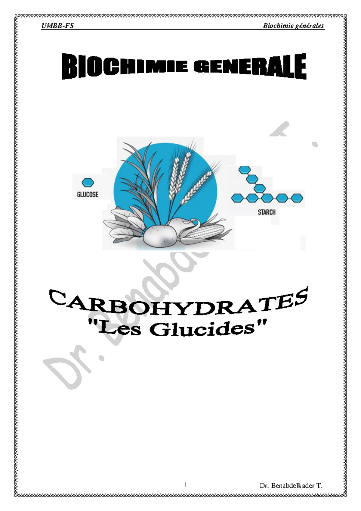 Glucides : Structure, Propriétés et Classification - Biochimie Générale ...