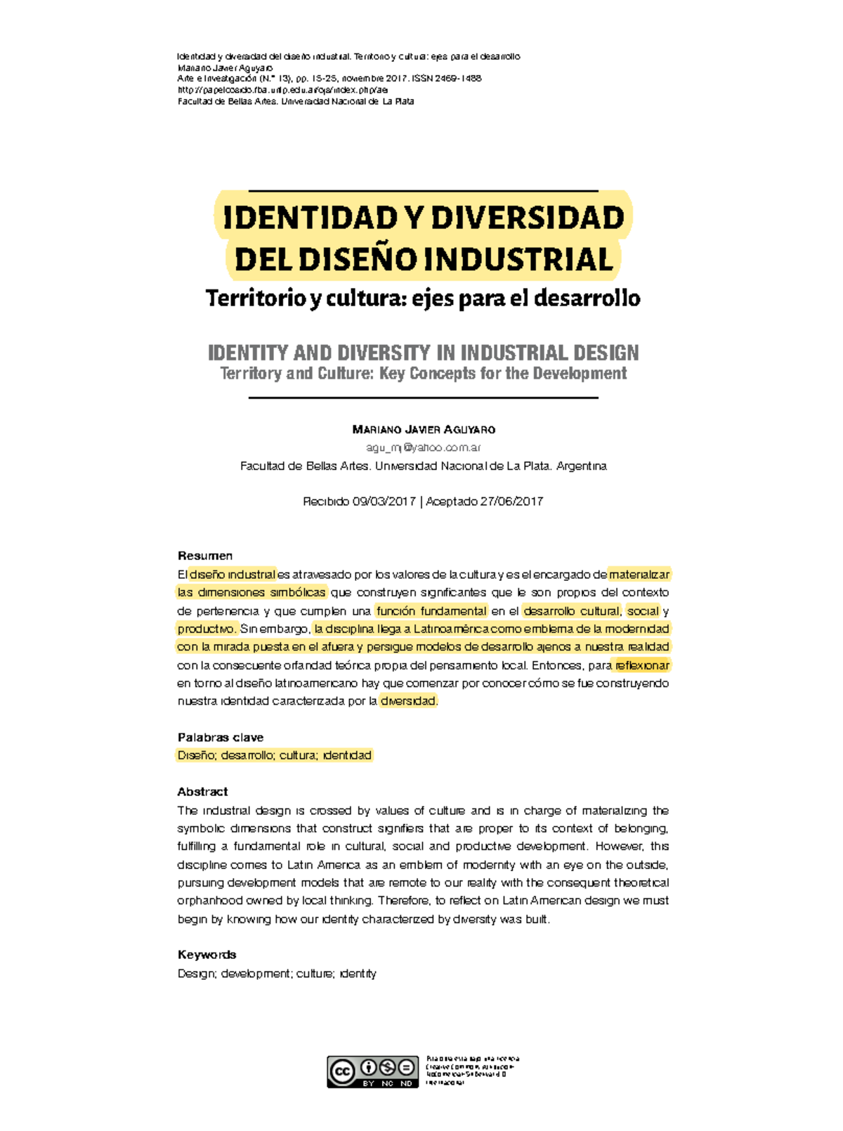 Identidad y diversidad en el diseño industrial - D.I. Final Exam - Studocu