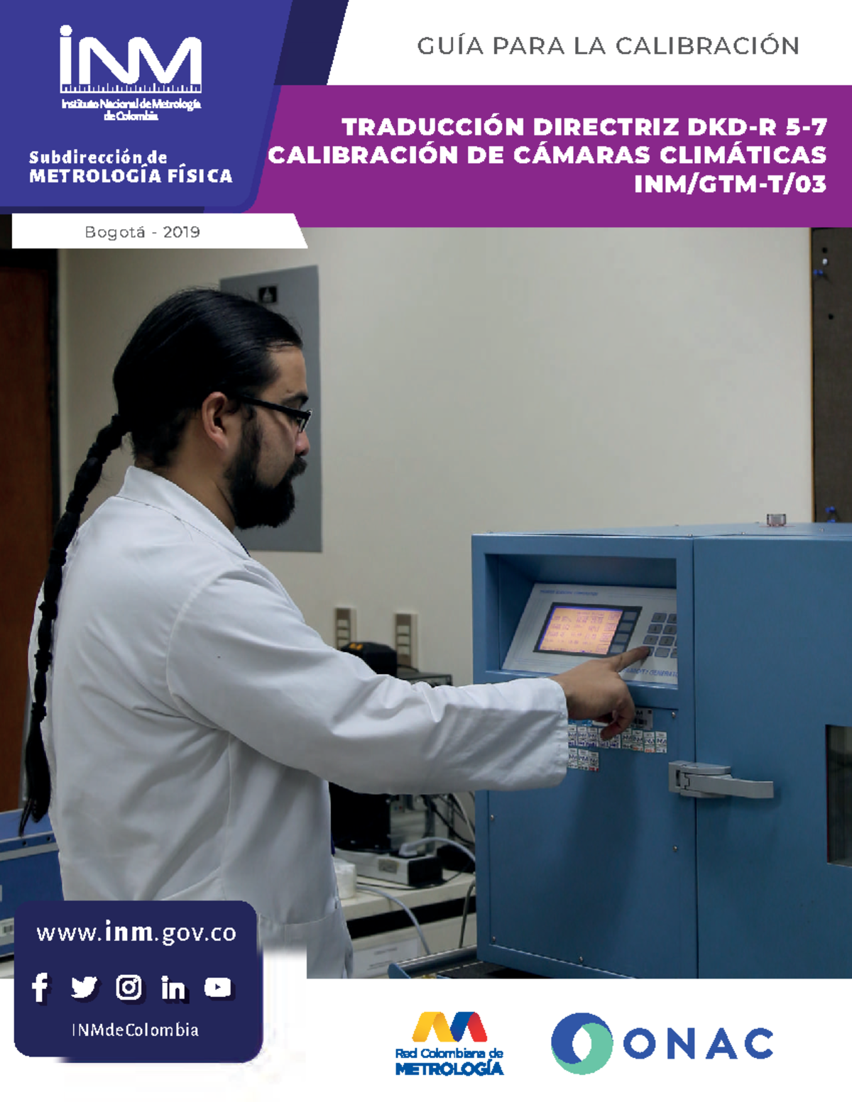 GUÍA DKD-R 5-7: Calibración de Cámaras Climáticas - INM - Studocu