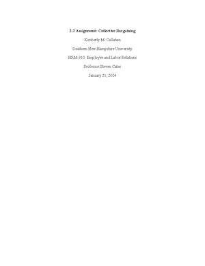HRM 310 Module 4 HR Inbox - HRM 310: Module 4 HR Inbox Student Name Southern New Hampshire - Studocu