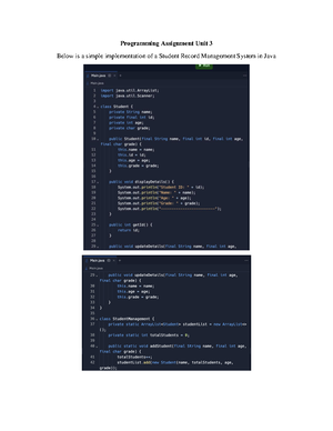[Solved] For this discussion assignment please provide your response - Programming 1 (CS1102 ...