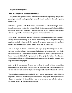 Lesson 4- Project Scope Management - BIT 03202/BAC 2202 ICT Project Management Lesson 4: Project ...