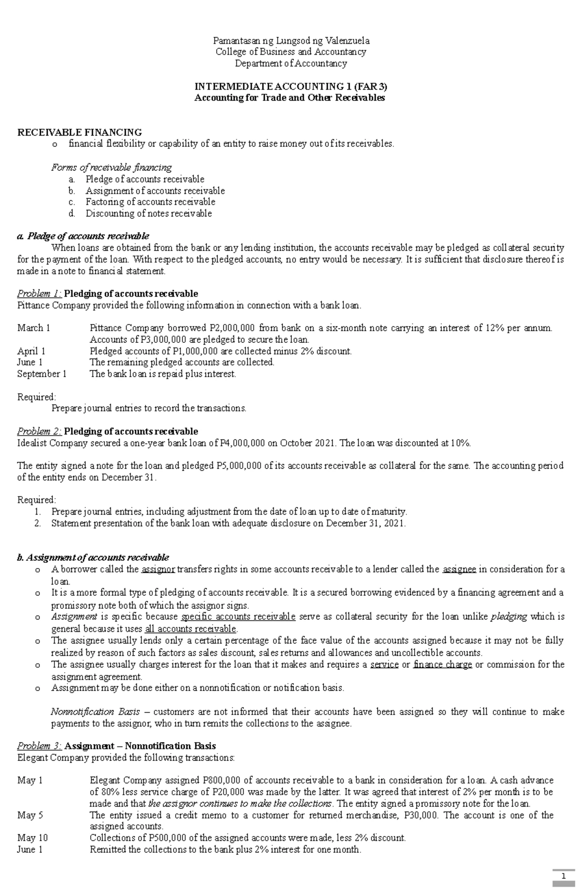 Yunit III- IBA'T Ibang URI NG Pagsasalin - **YUNIT III - Talakayan 1 ...