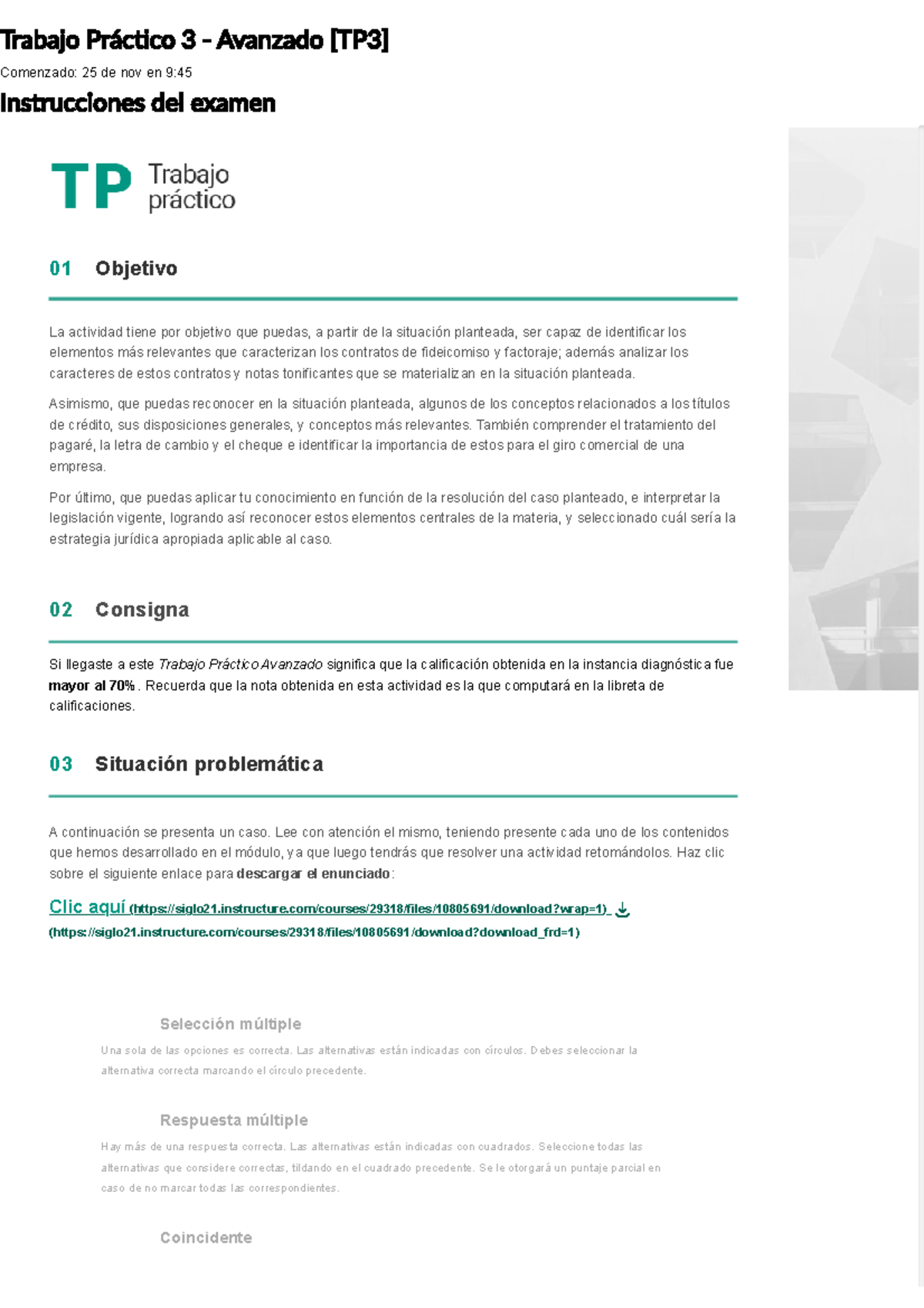 Examen Trabajo Práctico 3 - Avanzado [TP3] Análisis y Resultados - Studocu