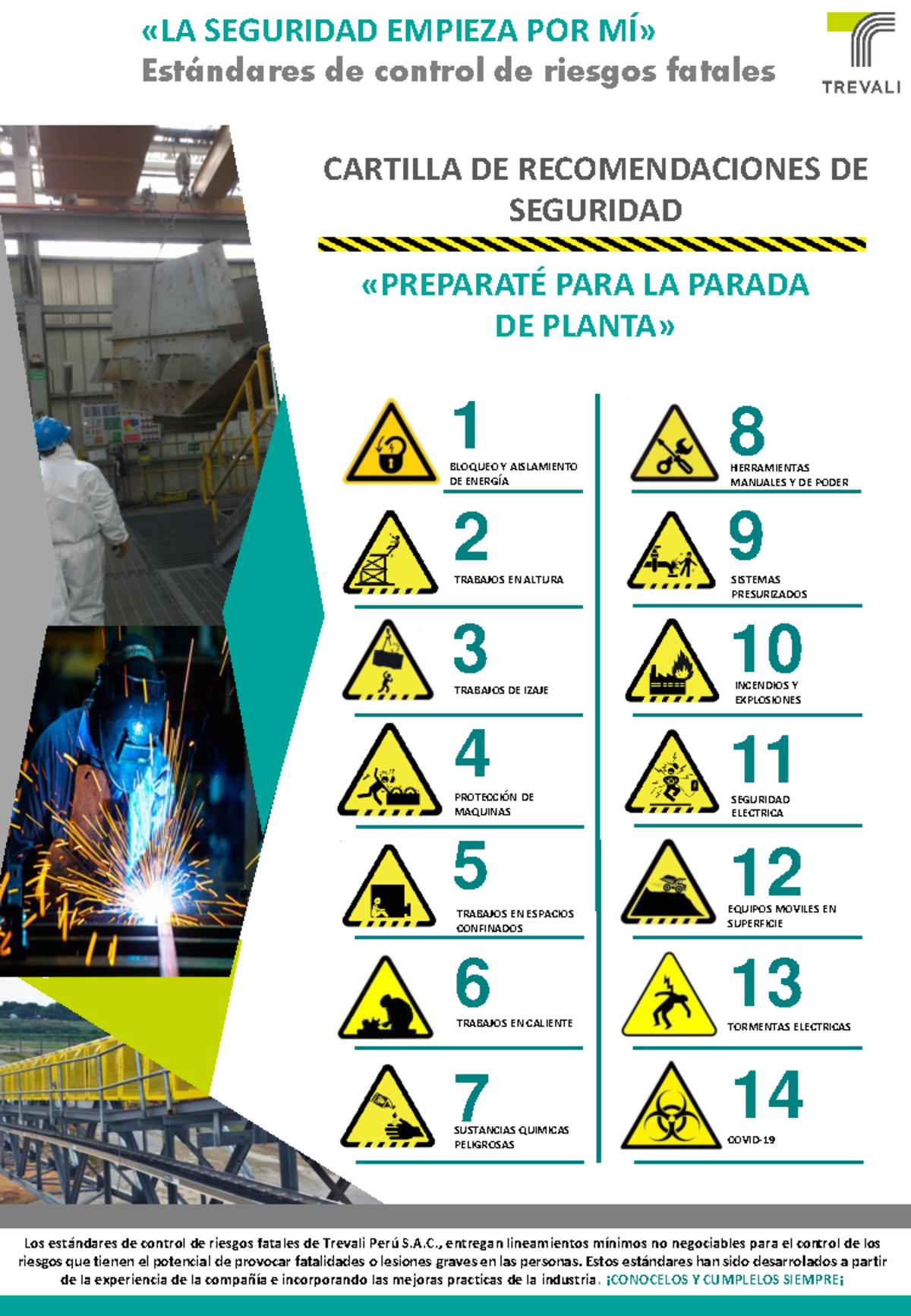 Estándares de Control de Riesgos Fatales en Trevali Perú S.A.C. - Studocu