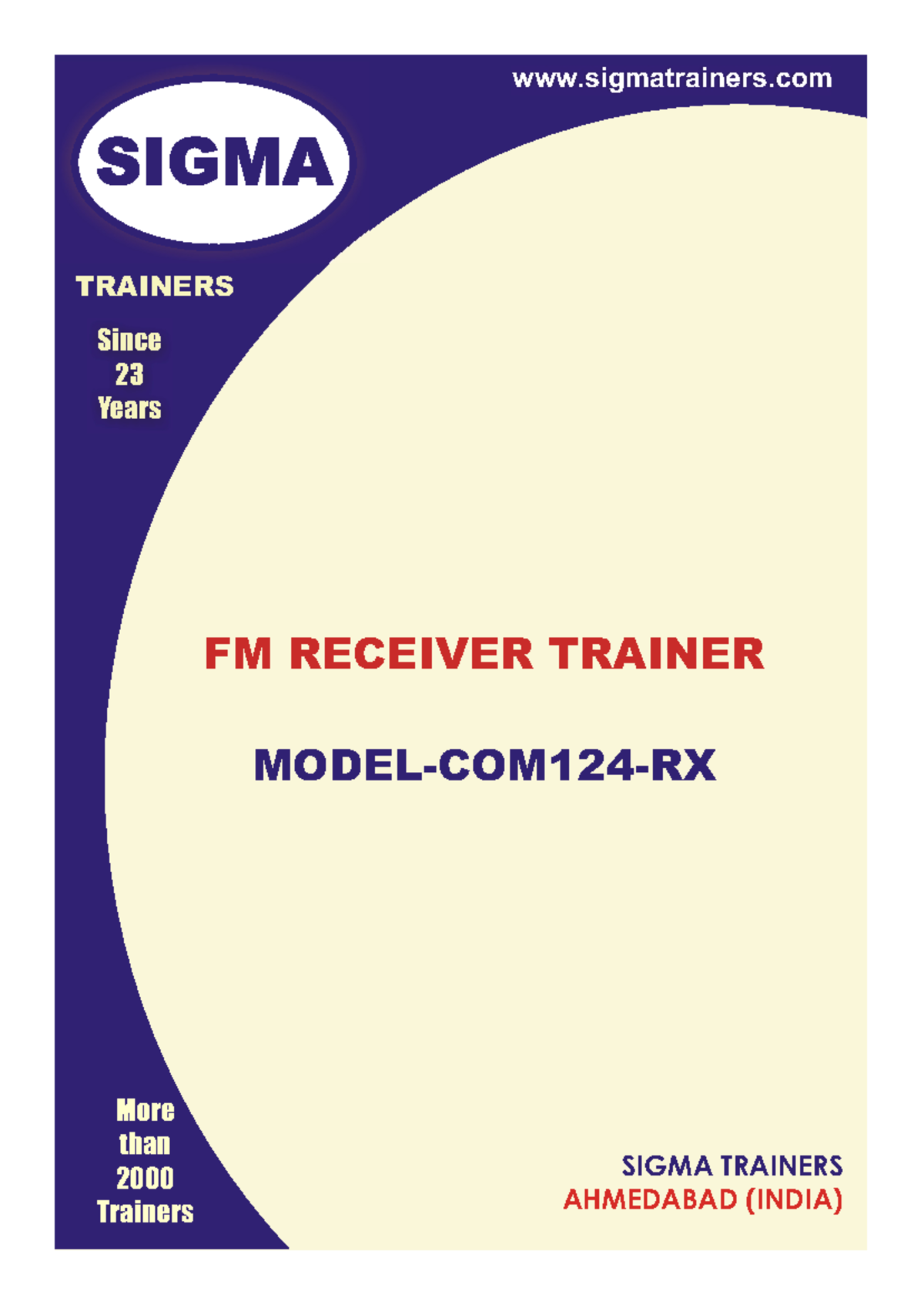 09-COM124N-RX - sigmatrainers SIGMA TRAINERS AHMEDABAD (INDIA) FM ...