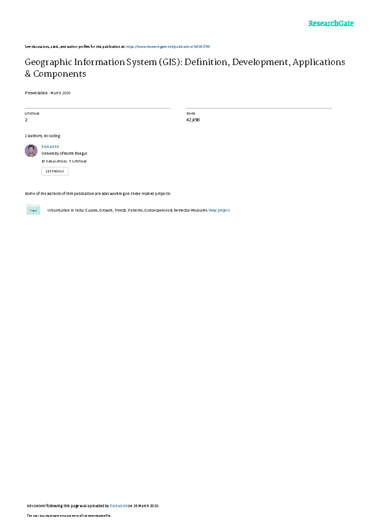 GIS 101: Definition, Development, Applications & Components Overview ...