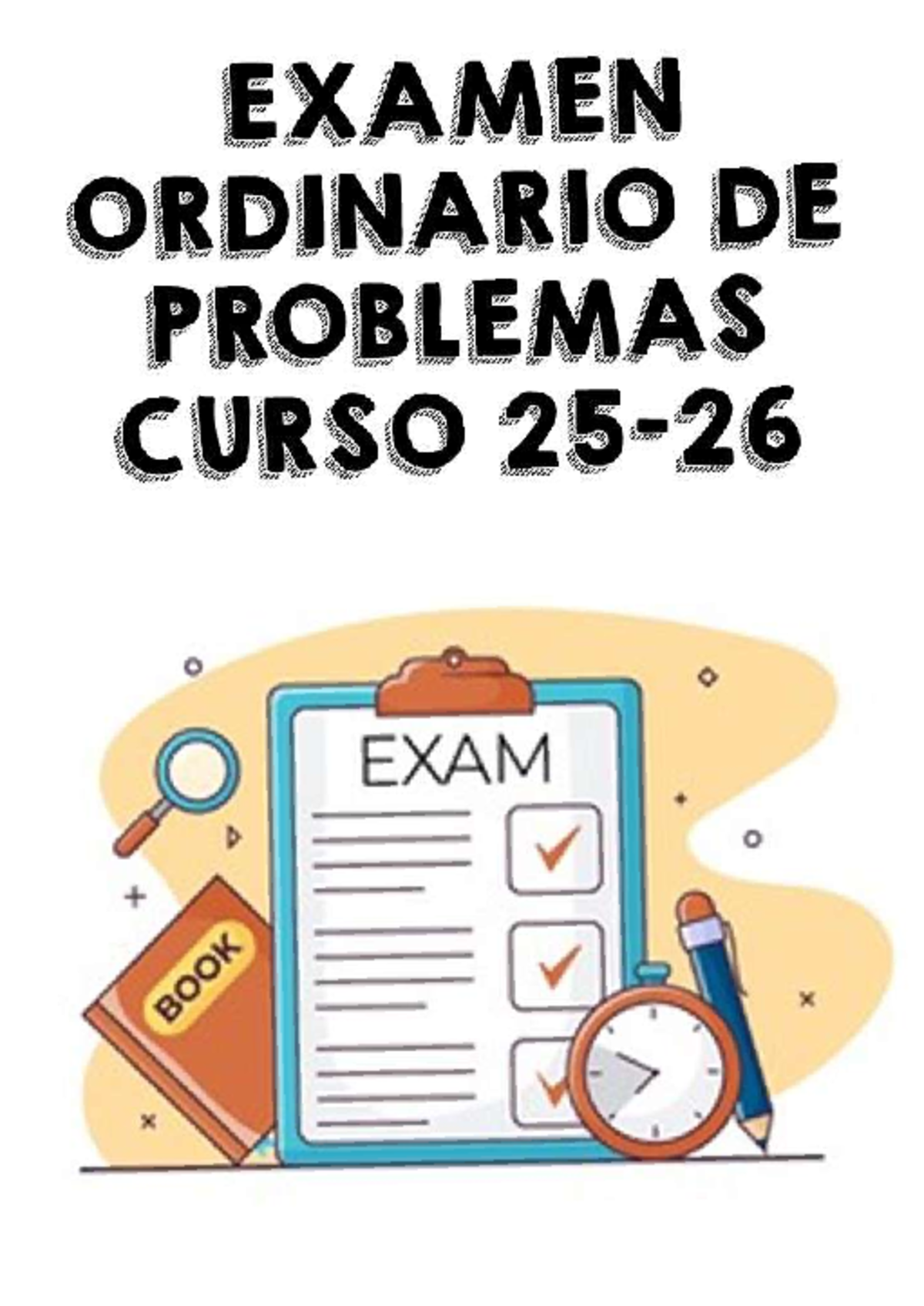 Examen Ordinario 25-26: Resolución de Problemas de Física - Studocu