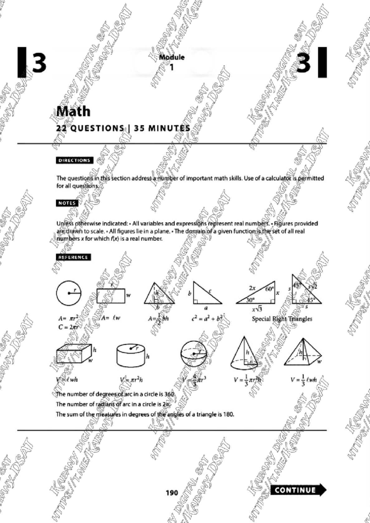New Important Test 3 - Module 1: Math Skills Assessment - Studocu