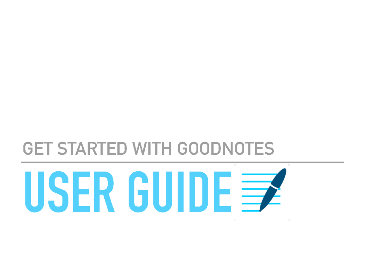 GoodNotes User Guide: Essential Tips for Effective Note Taking ...