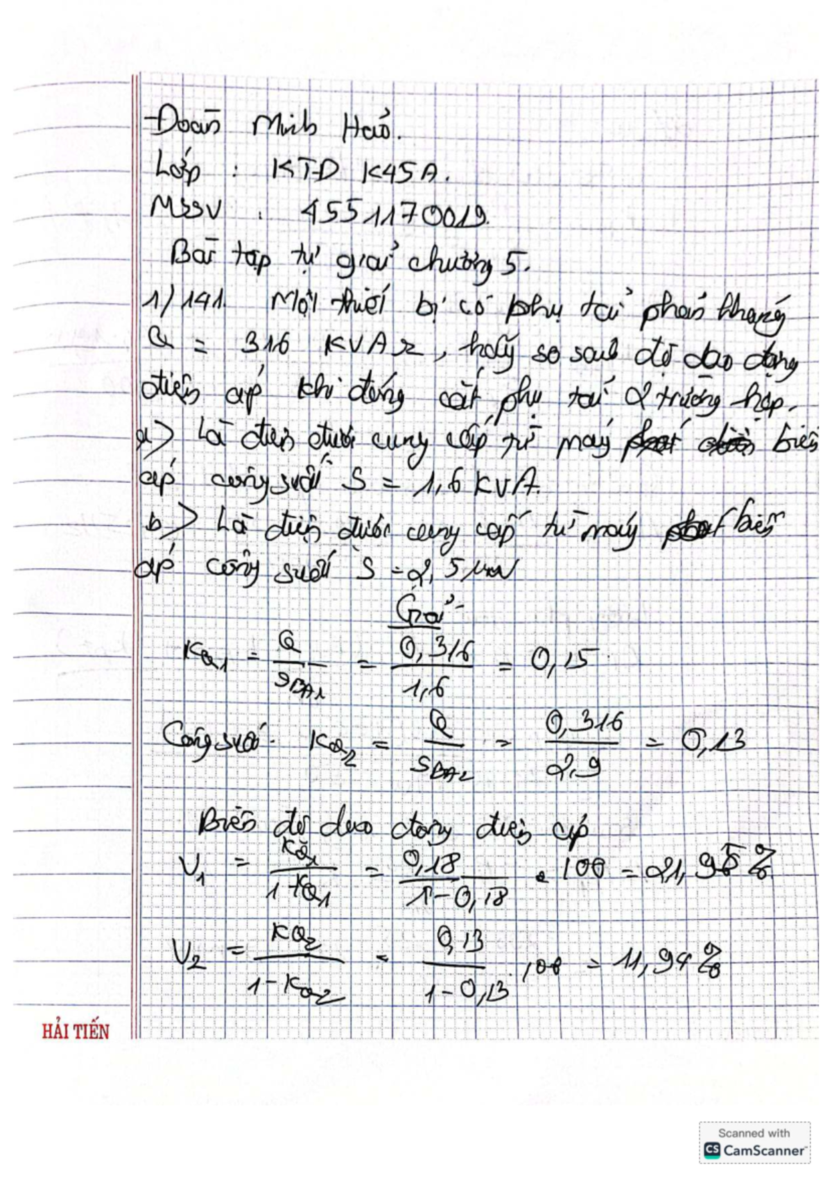 KTD K45A: Bar Tap Grai Chuting 5 - Thief Analysis and Calculations ...