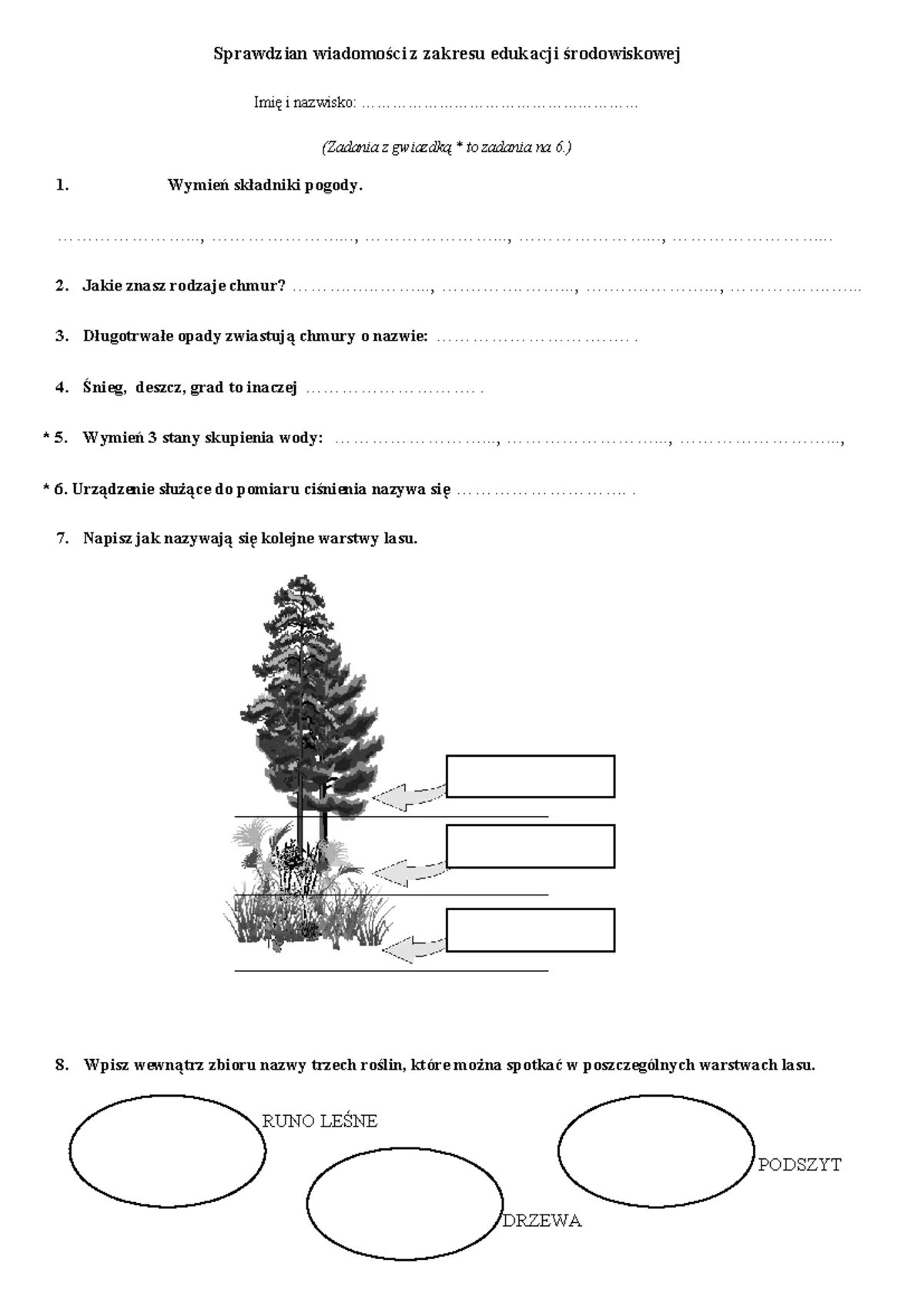 Karty Pracy dla Klasy 3: Gra w Kolory - Studocu
