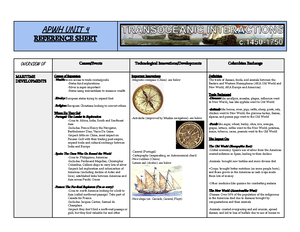 Imperialism anchor chart - Name ...