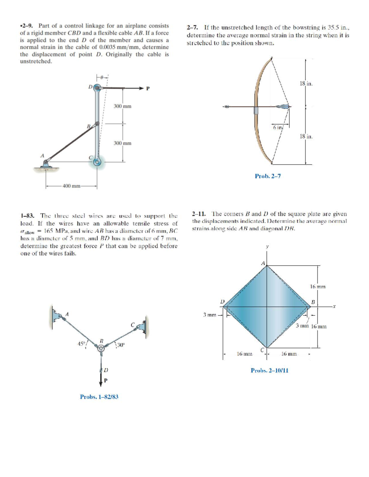 Seatwork-2: Analysis of Normal Strain in Airplane Control Linkage - Studocu