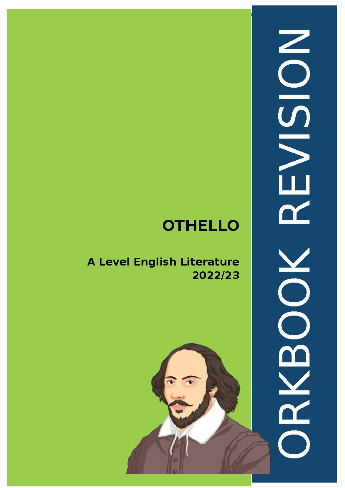 Revision Workbook - Othello 2022 - OTHELLO A Level English Literature ...