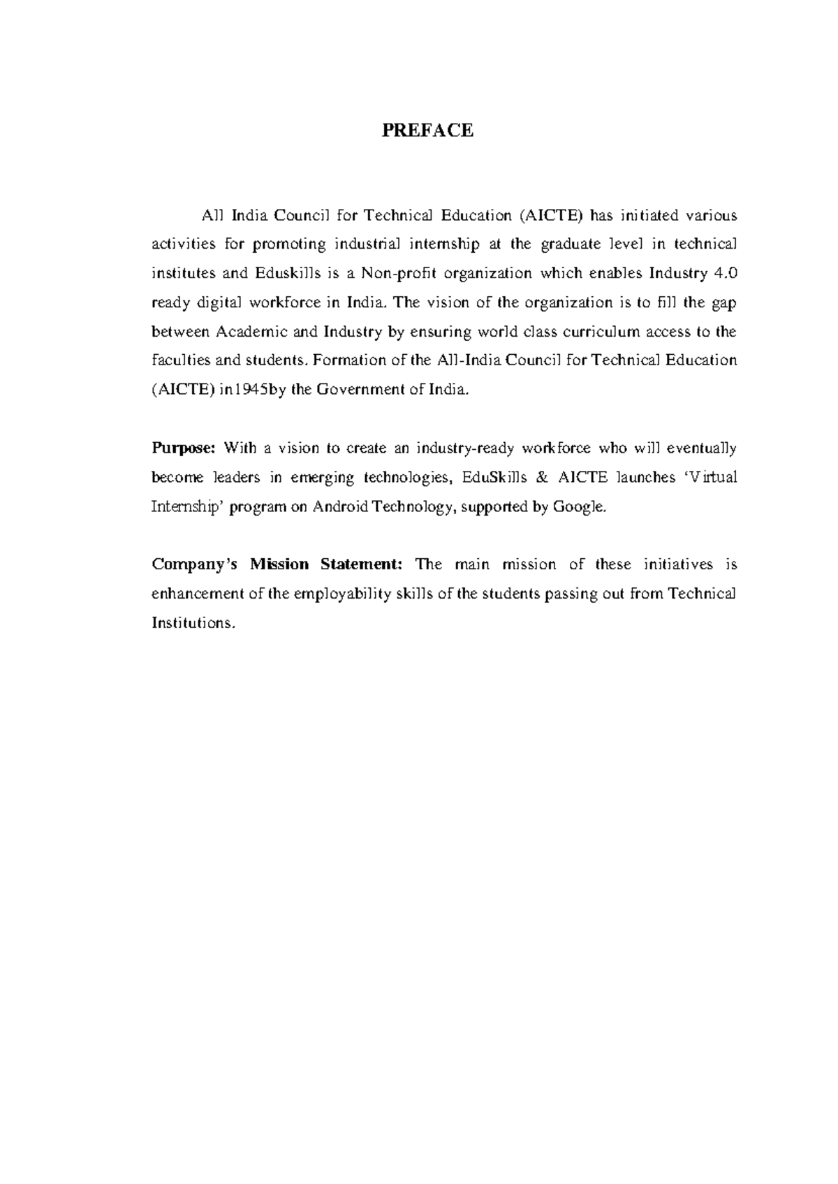 Google Report(black & white) - PREFACE All India Council for Technical ...