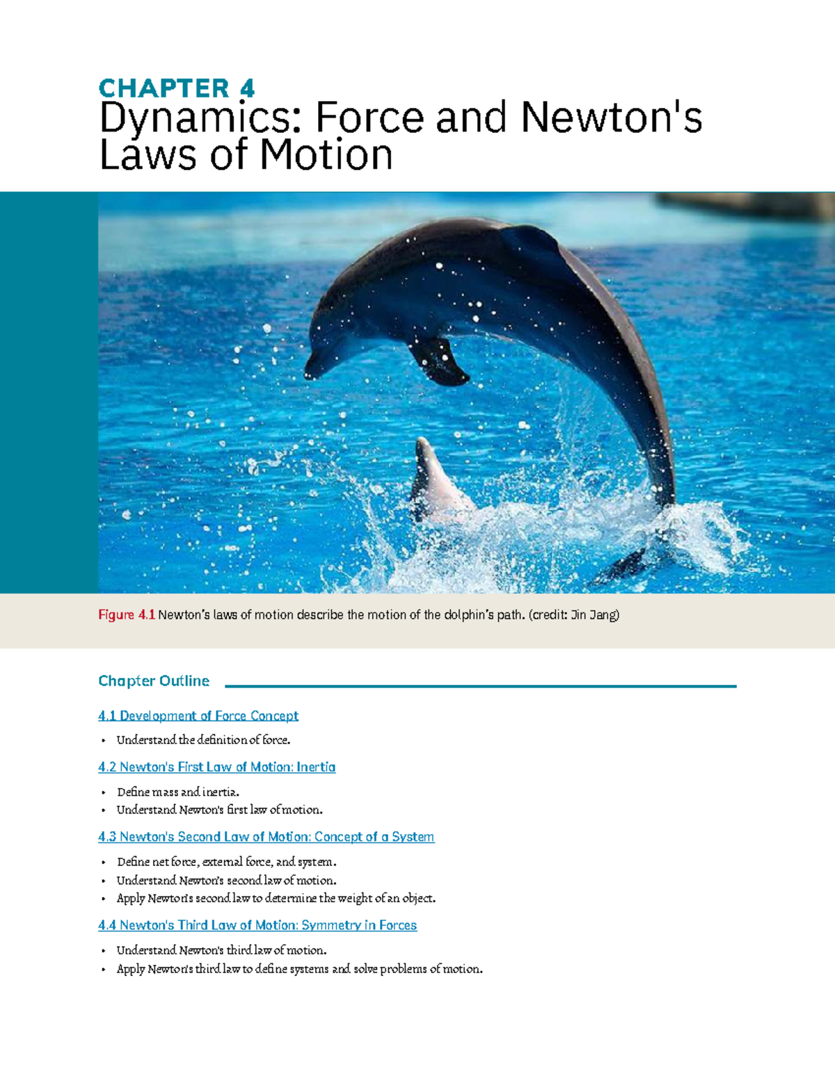 CHAPTER 4 Dynamics: Understanding Forces and Newton's Laws of Motion - Studocu