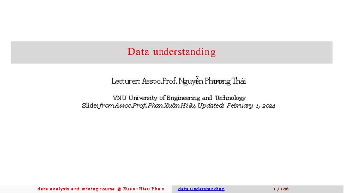 Data Understanding: Insights from Data Analysis and Mining Course - Studocu