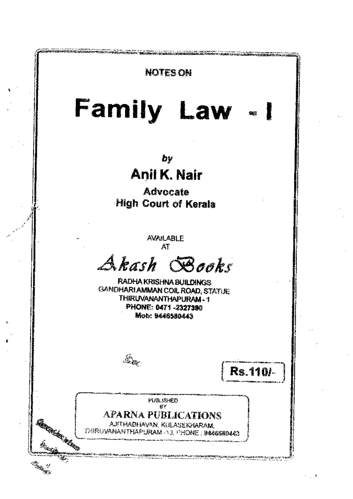 Family Analysis and Insights: An Overview - Studocu