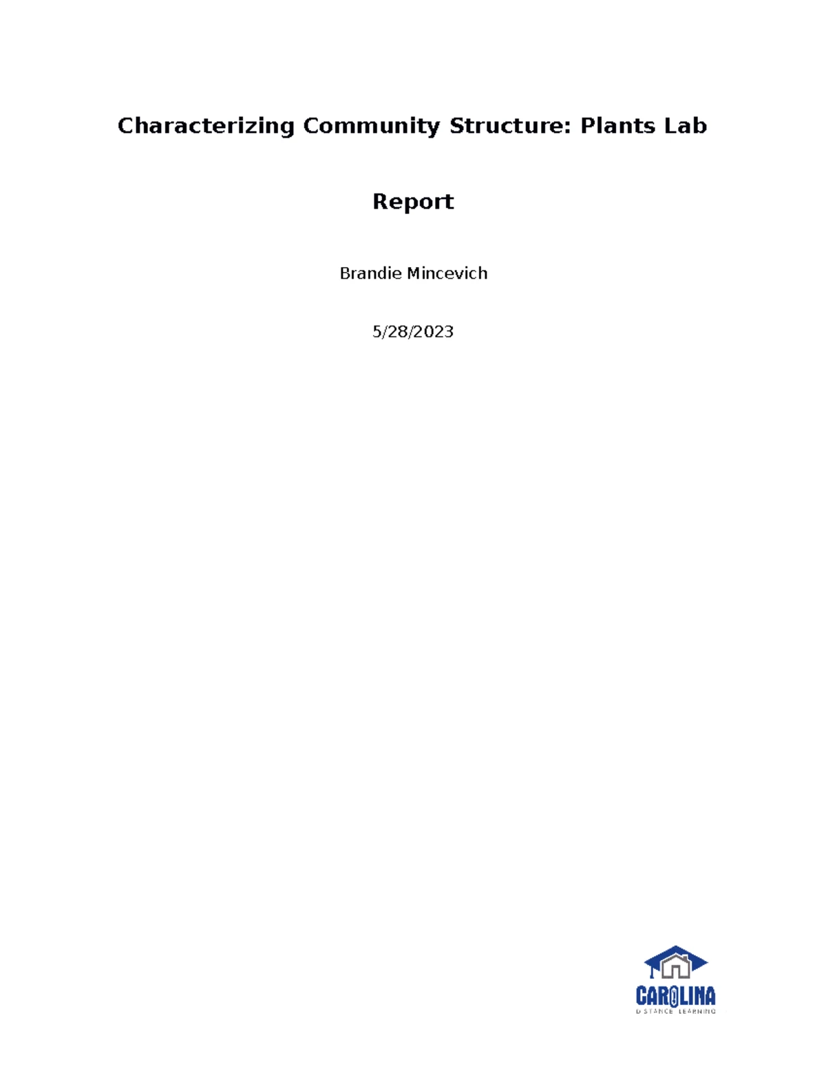 ENV 220 Final Lab Report: Analyzing Soil Properties for Agriculture ...