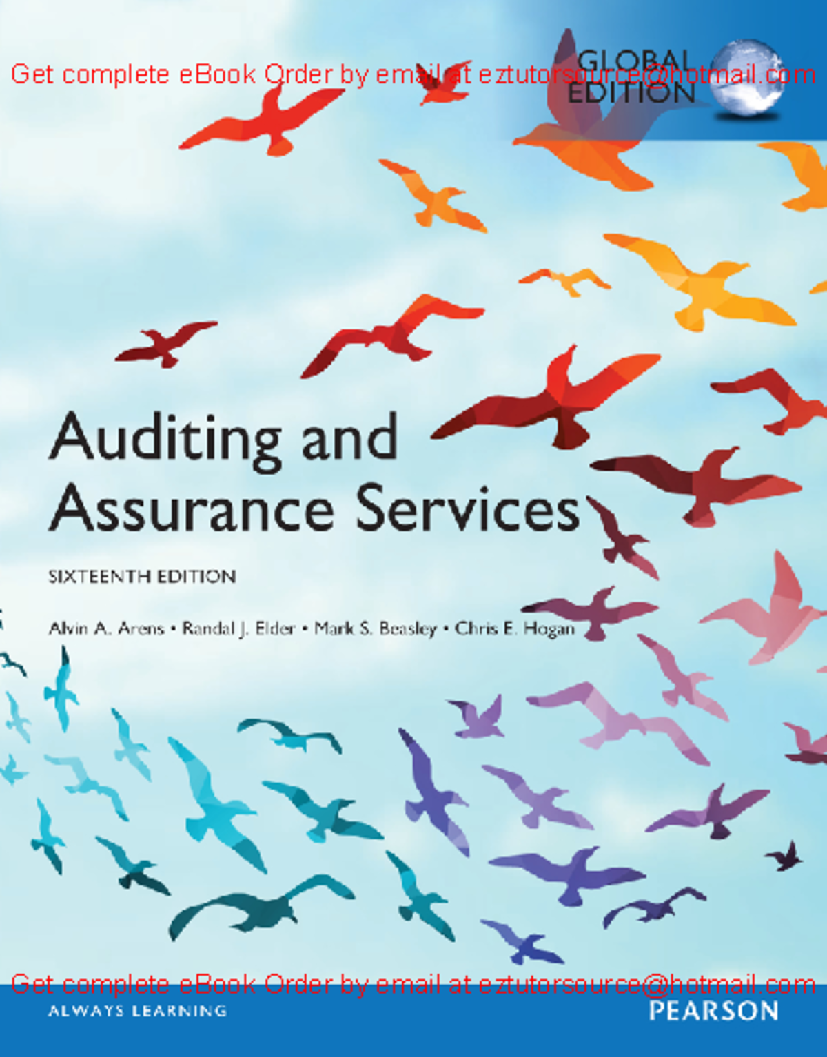 E Book: Auditing & Assurance Services 16th Ed. (Global) - Arens et al ...