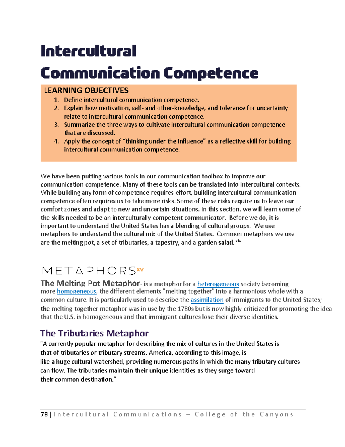 Understanding Intercultural Competence 1 - Intercultural Communication ...
