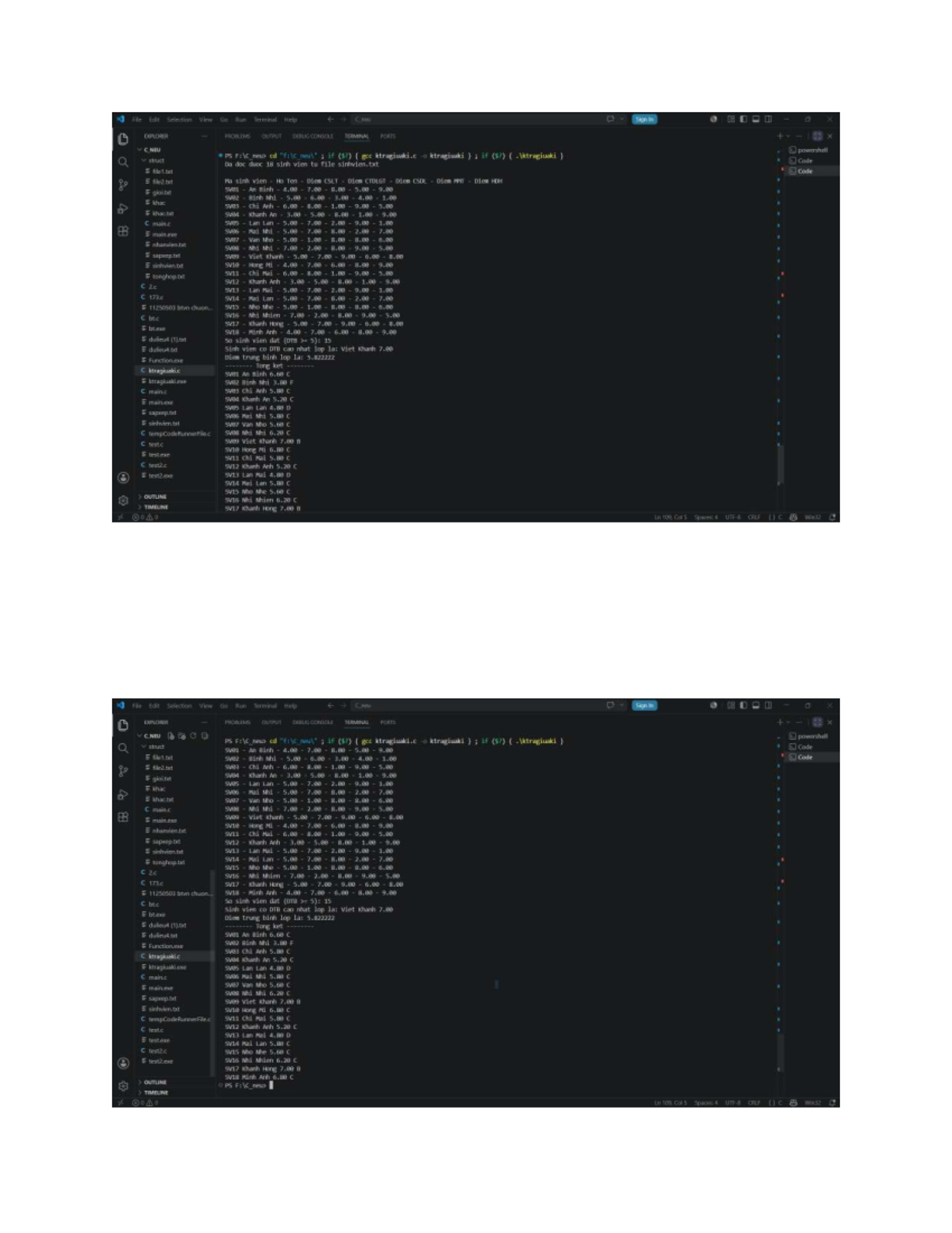 Ktragiuaki C Programming Assignment - Student Grades Analysis - Studocu