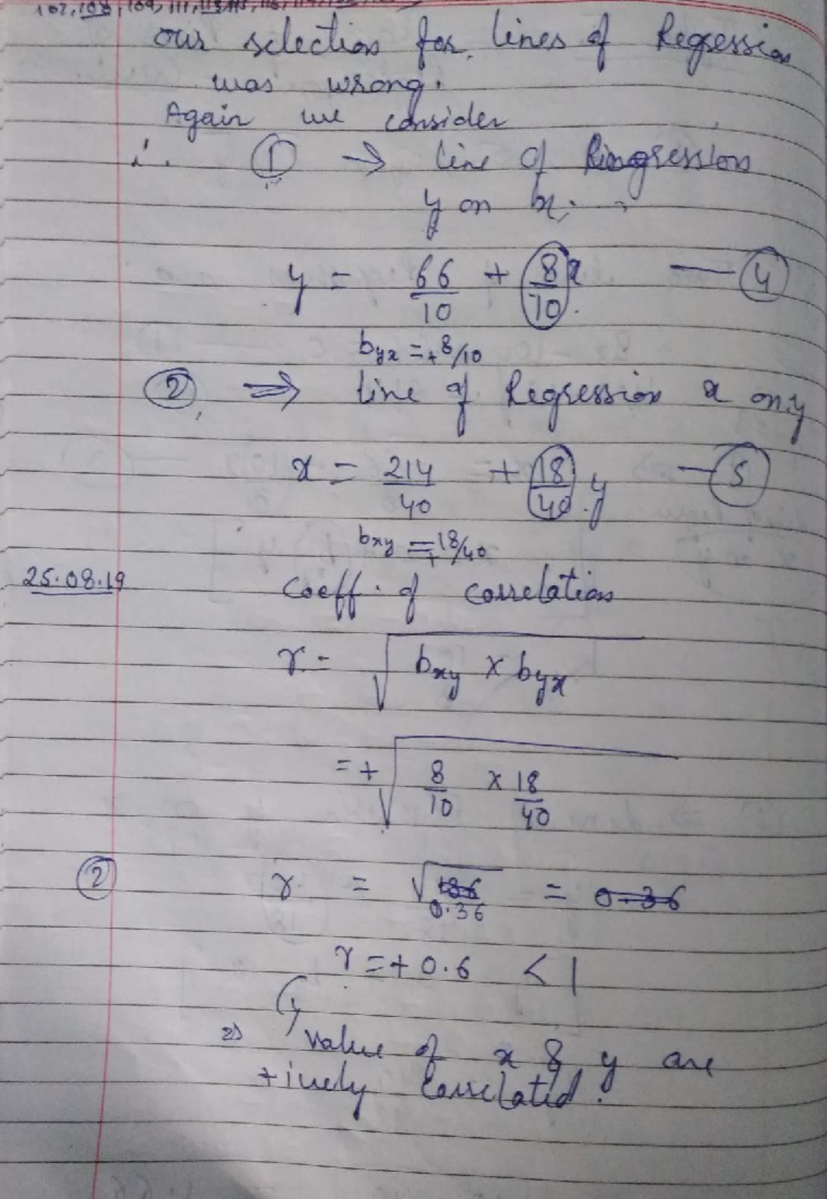 L9 Linear Regression Study Notes and Key Concepts - Studocu
