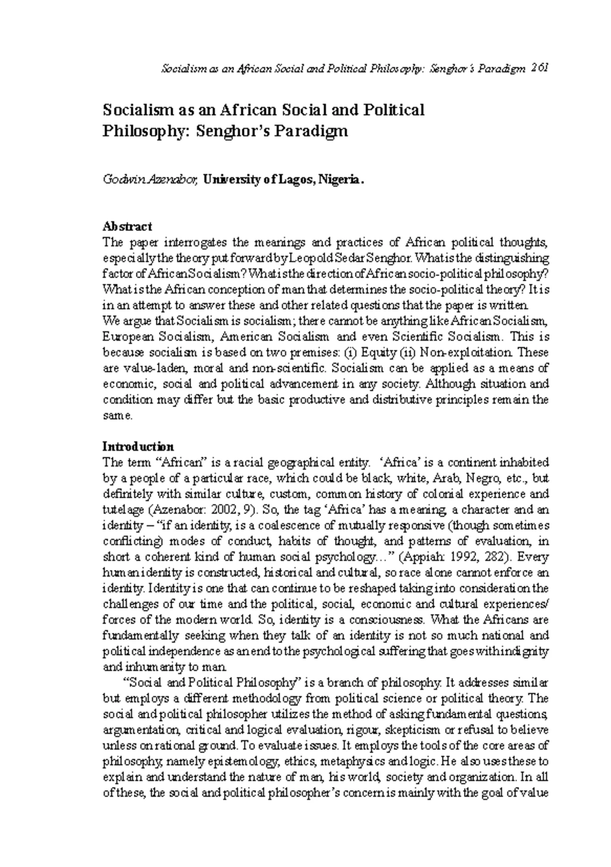 403-Final Exam: Understanding the African Renaissance Concept - Studocu