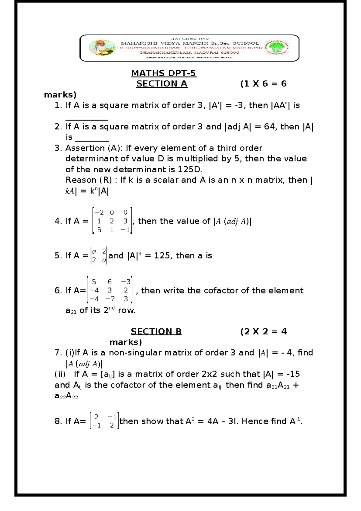 My SQL - SQL Assessment Tasks and Queries Explained - Studocu