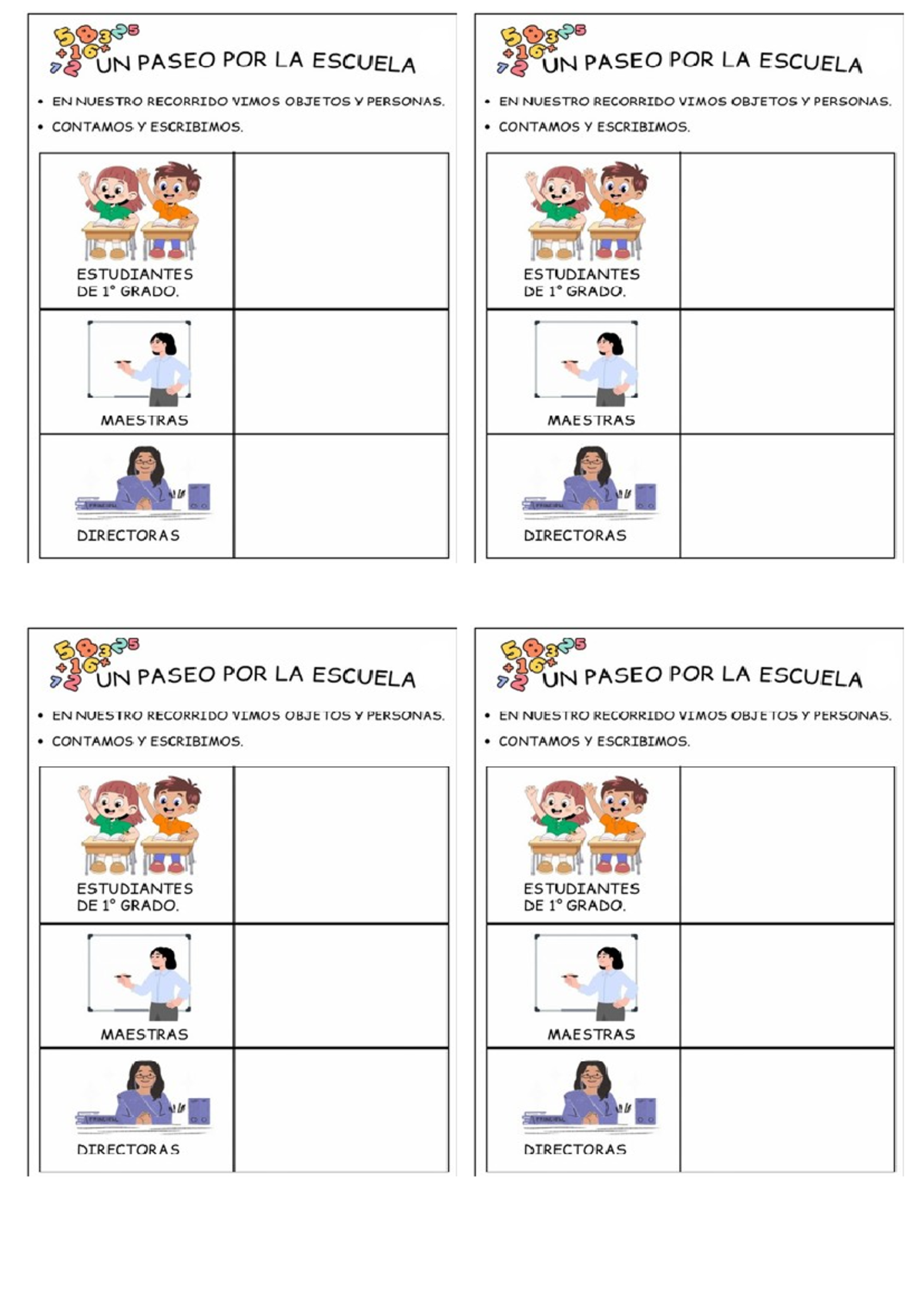 Act 2 dia 8 - ACTIVIDADES PARA 1 DIA DE CLASE - gi’UN PASEO POR LA ...