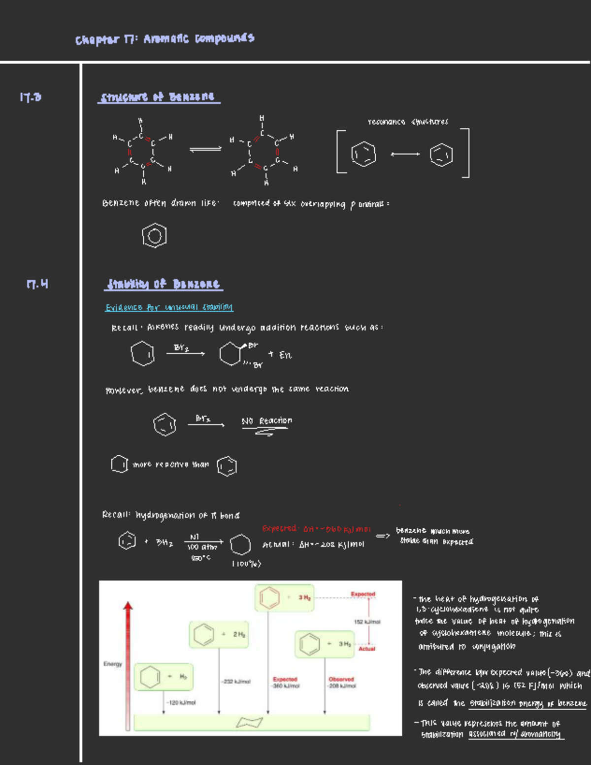 Chapter 17 - Benzene and Its Aromatic Compounds Explained - Studocu