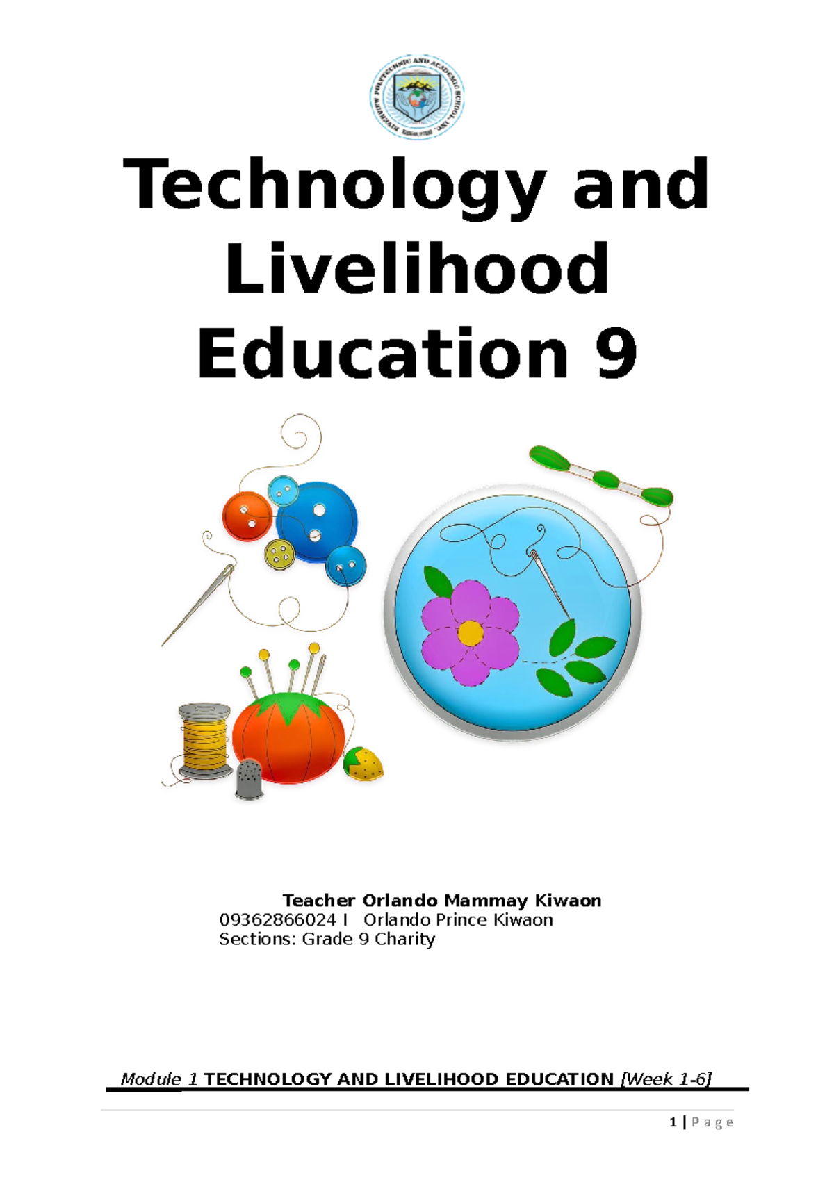 TLE 9 module - For Additional Reference - Technology and Livelihood ...