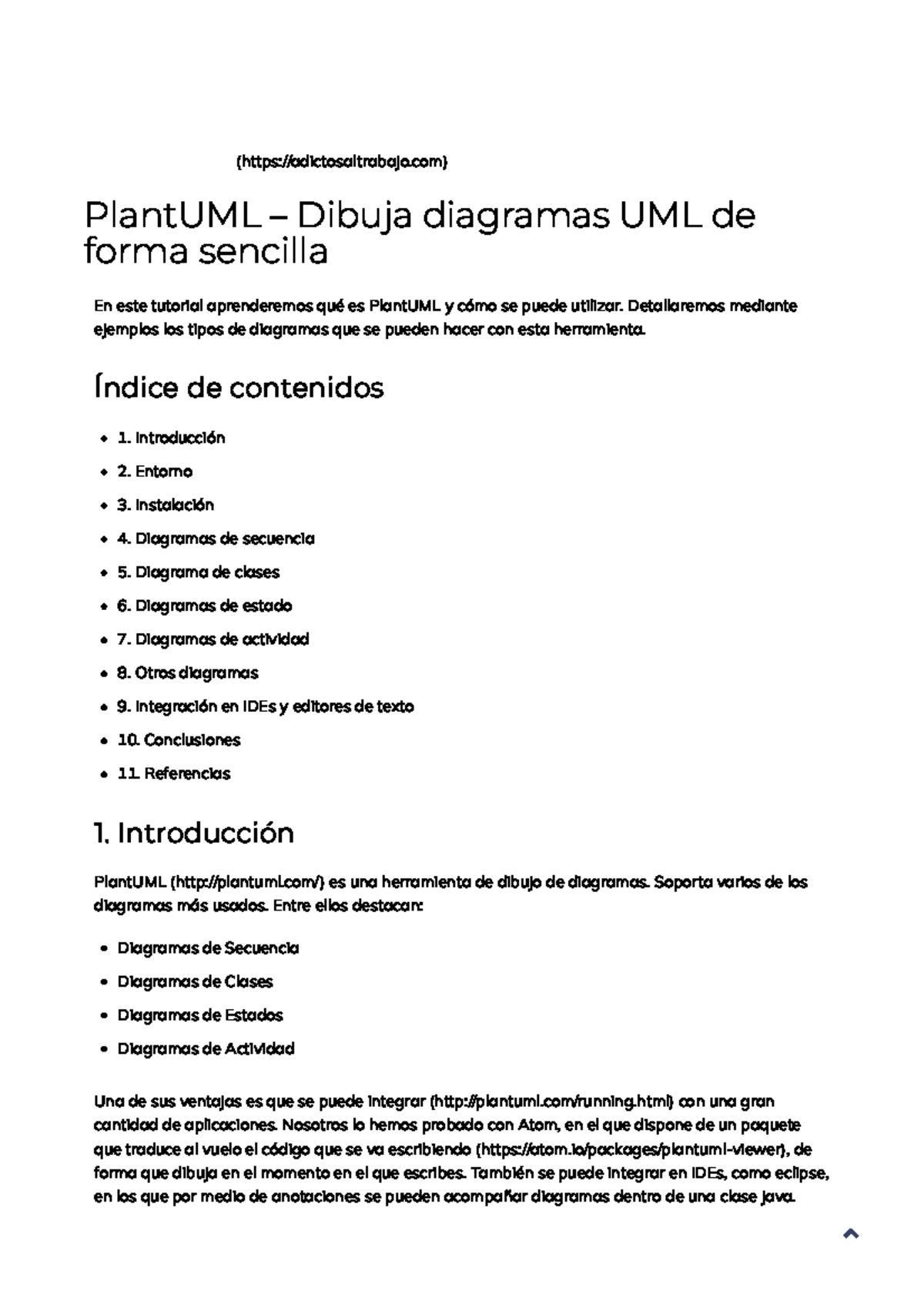 Tutorial de PlantUML: Diagramas UML Sencillos y Ejemplos Prácticos ...