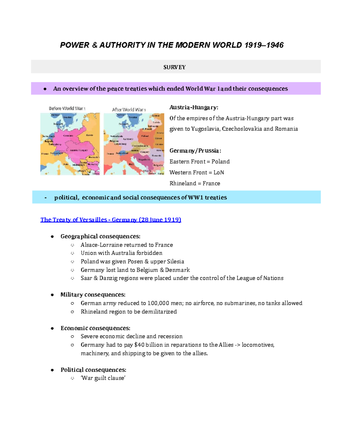 Modern [ Power & Authority] - Google Docs - POWER & AUTHORITY IN THE ...