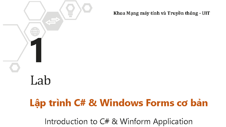 Lab-1-Introduction-to-C-Winform-Application - Khoa Mạng máy tính và Truyền thông - UIT 1 Lập ...