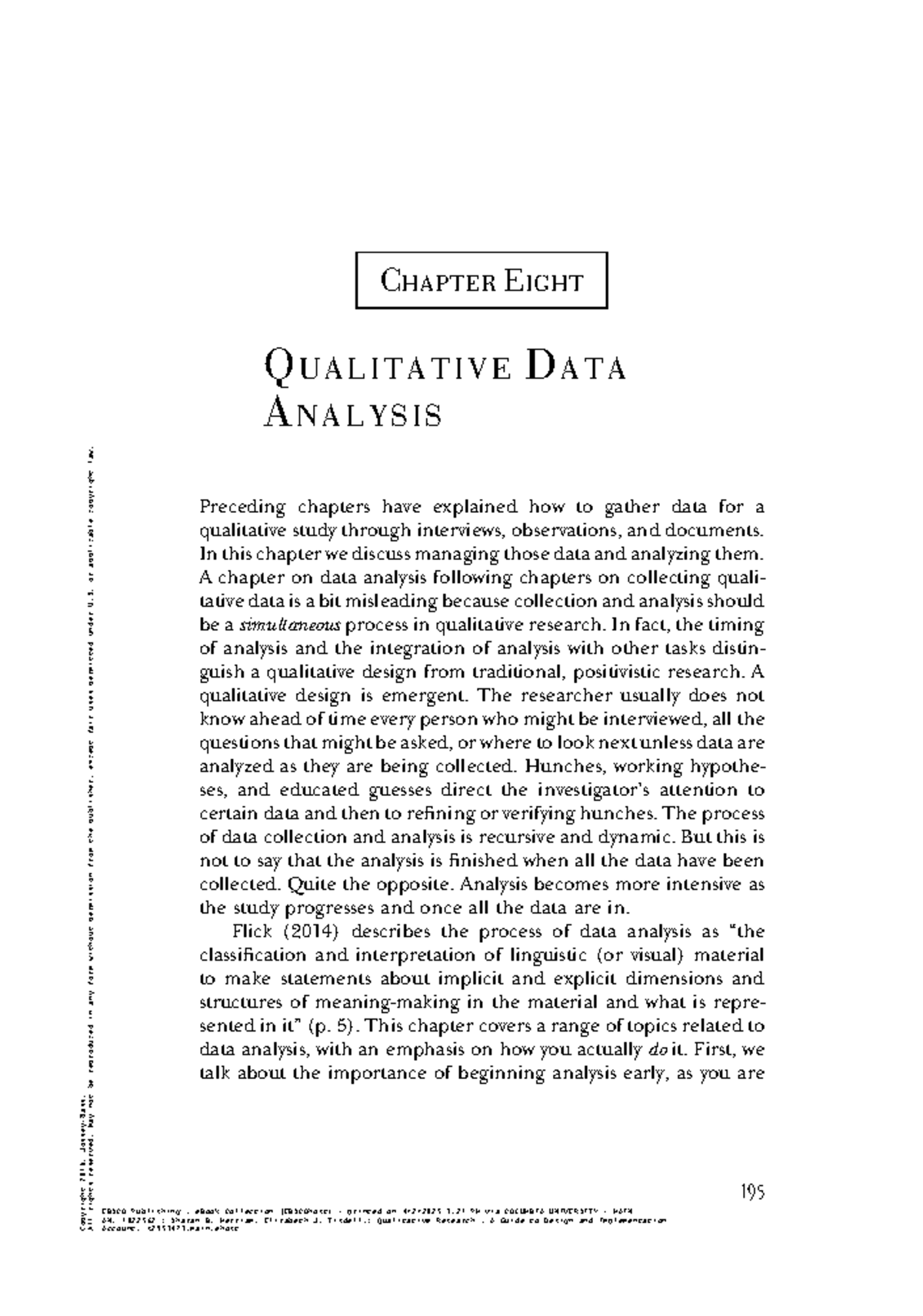 Qualitative Data Analysis (COURSE CODE): Step-by-Step Methods Guide ...