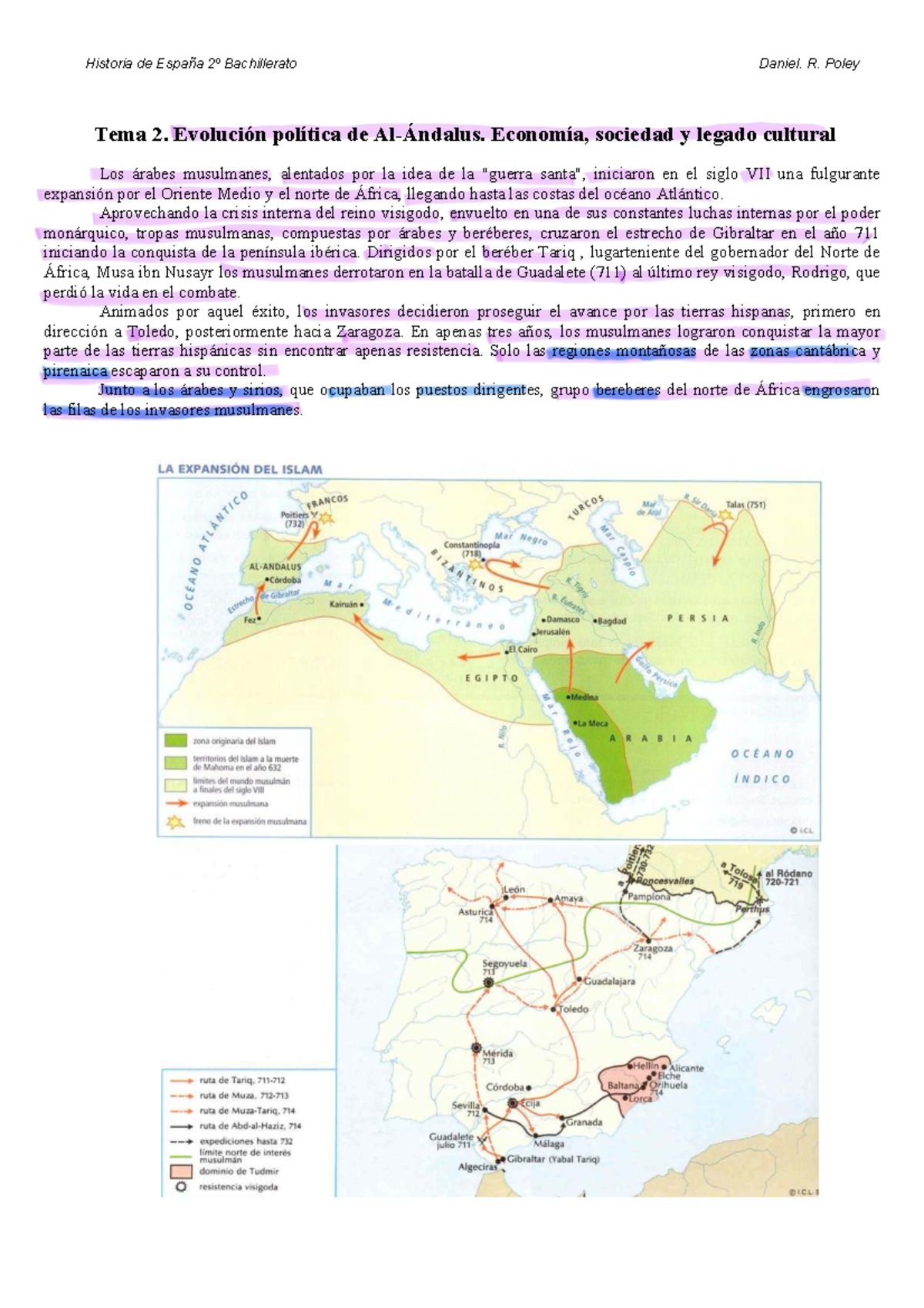 Historia de España 2º Bachillerato: Evolución Política y Cultural de Al ...