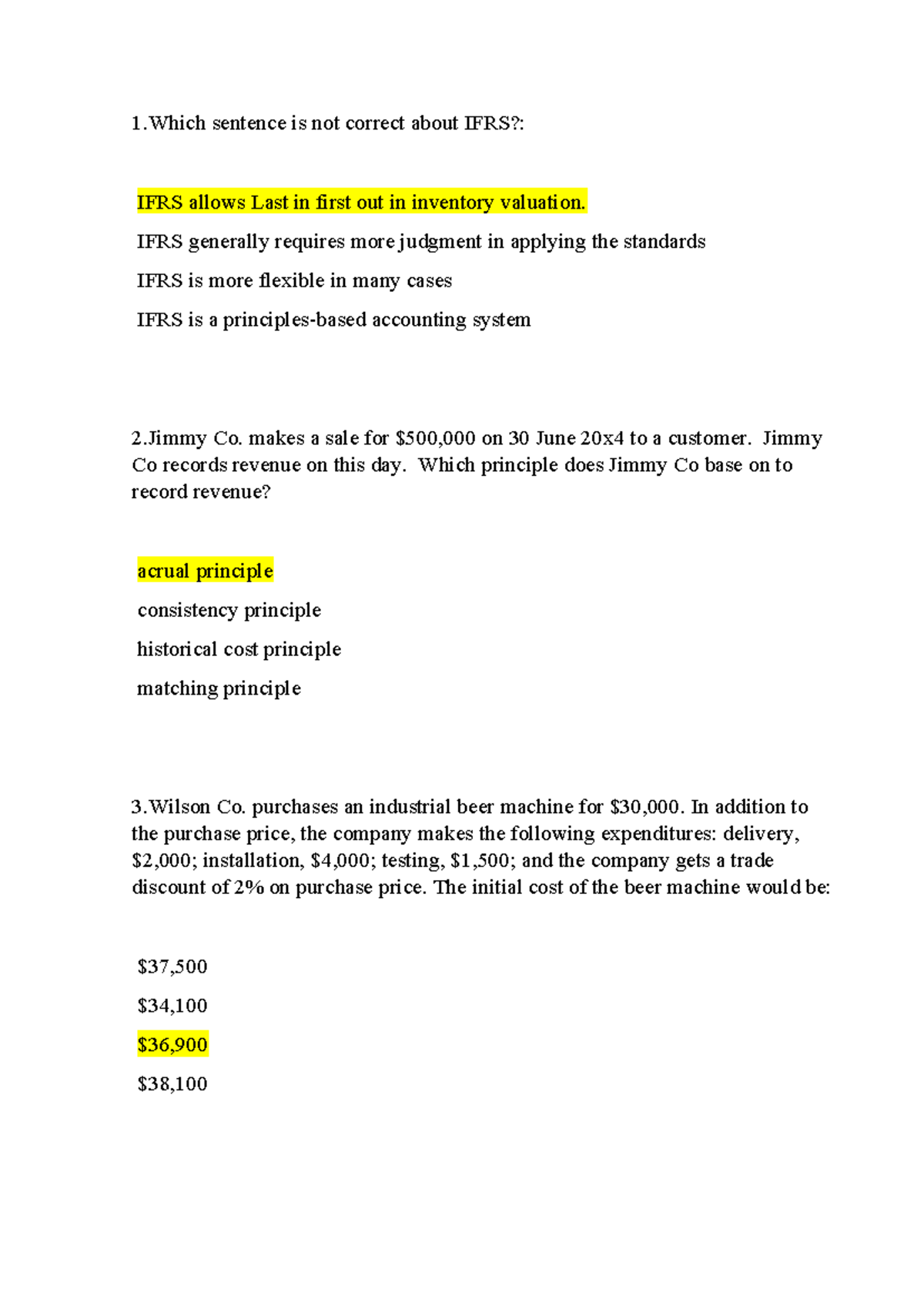 Chapter 1: IFRS Concepts and Principles - IAS 2, IAS 16, IAS 38 KTQT ...